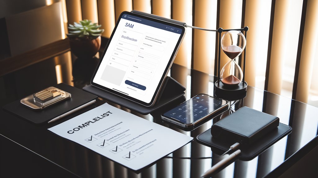 Checklist Grant Readiness SAM Registration - Federal Processing Registry