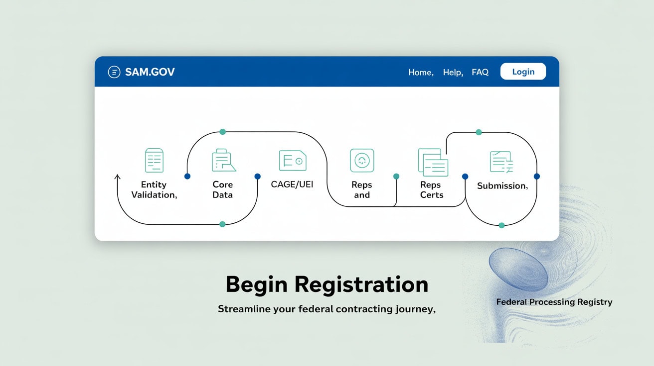 SAM.gov Registration Checklist by Federal Processing Registry